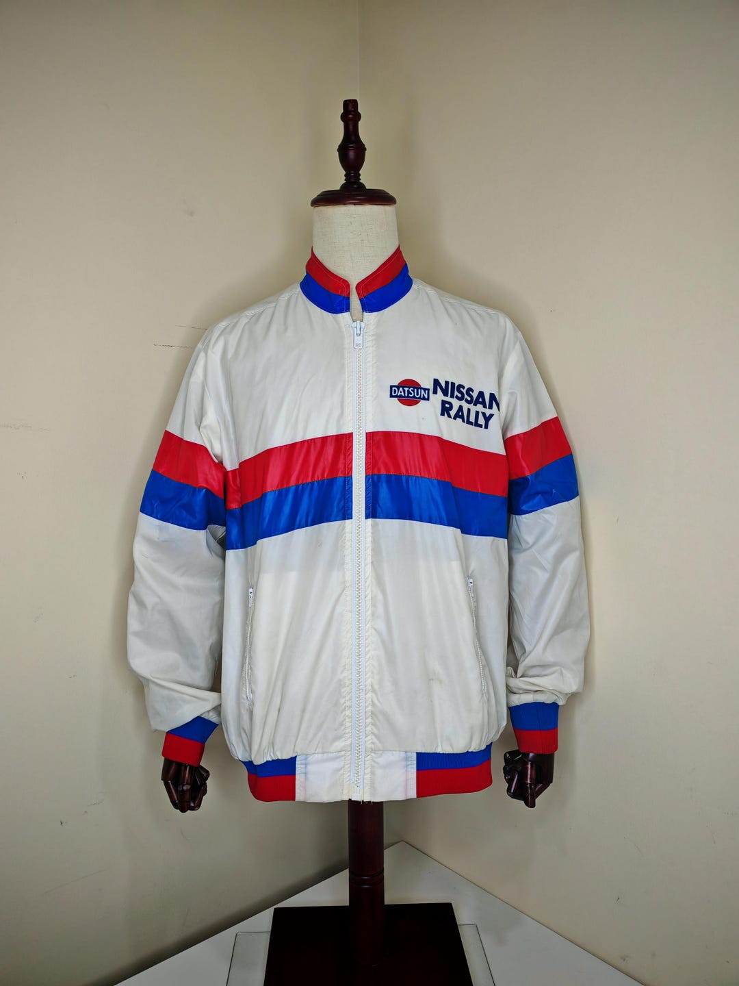 Vintage 80s Datsun Nissan Rally Windbreaker Jacket XL Size - Etsy