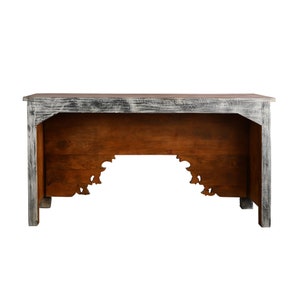 Console With Indian Hand Carving Vintage Wooden Console Antique Wooden ...