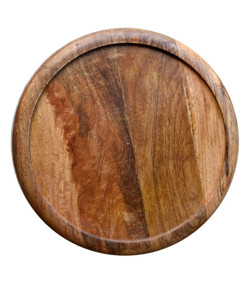 Wooden Coffee Table Round Table Wooden Hand Carving Table Vintage Table ...