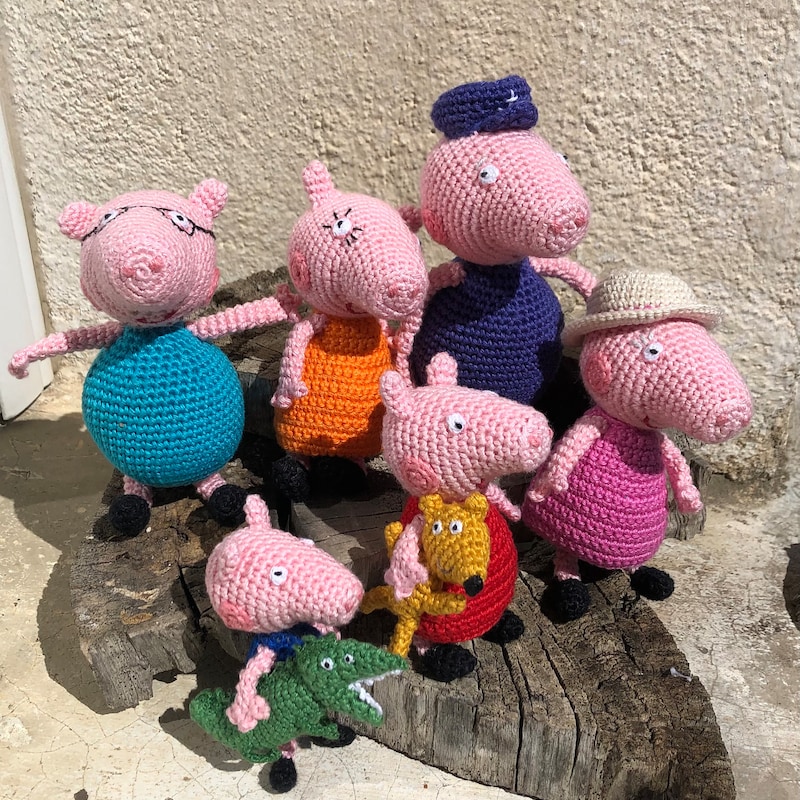 Peppa Pig Teddy - Etsy