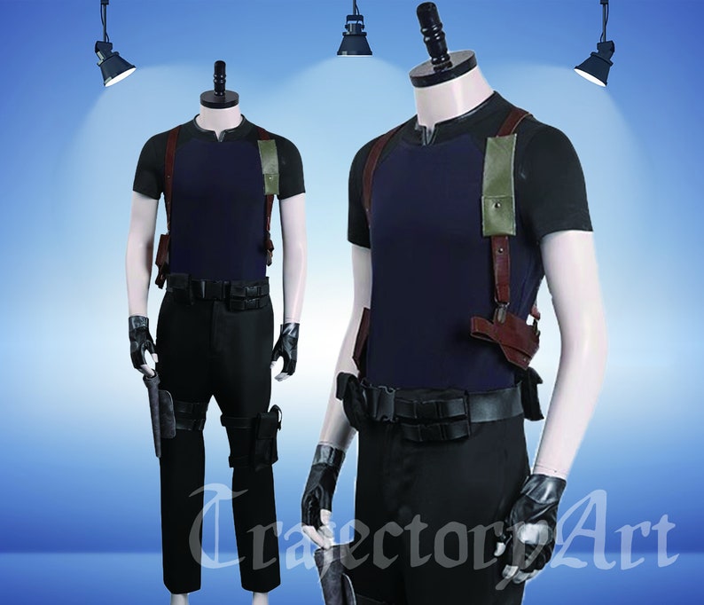Resident Evil 4 Remake Leon S. Kennedy Costume Cosplay Outfit - Etsy
