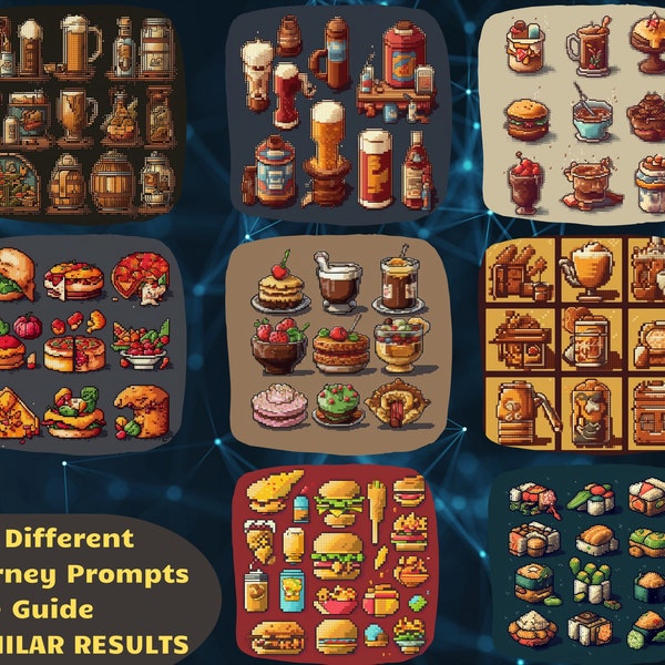 Pixel Foods - Etsy