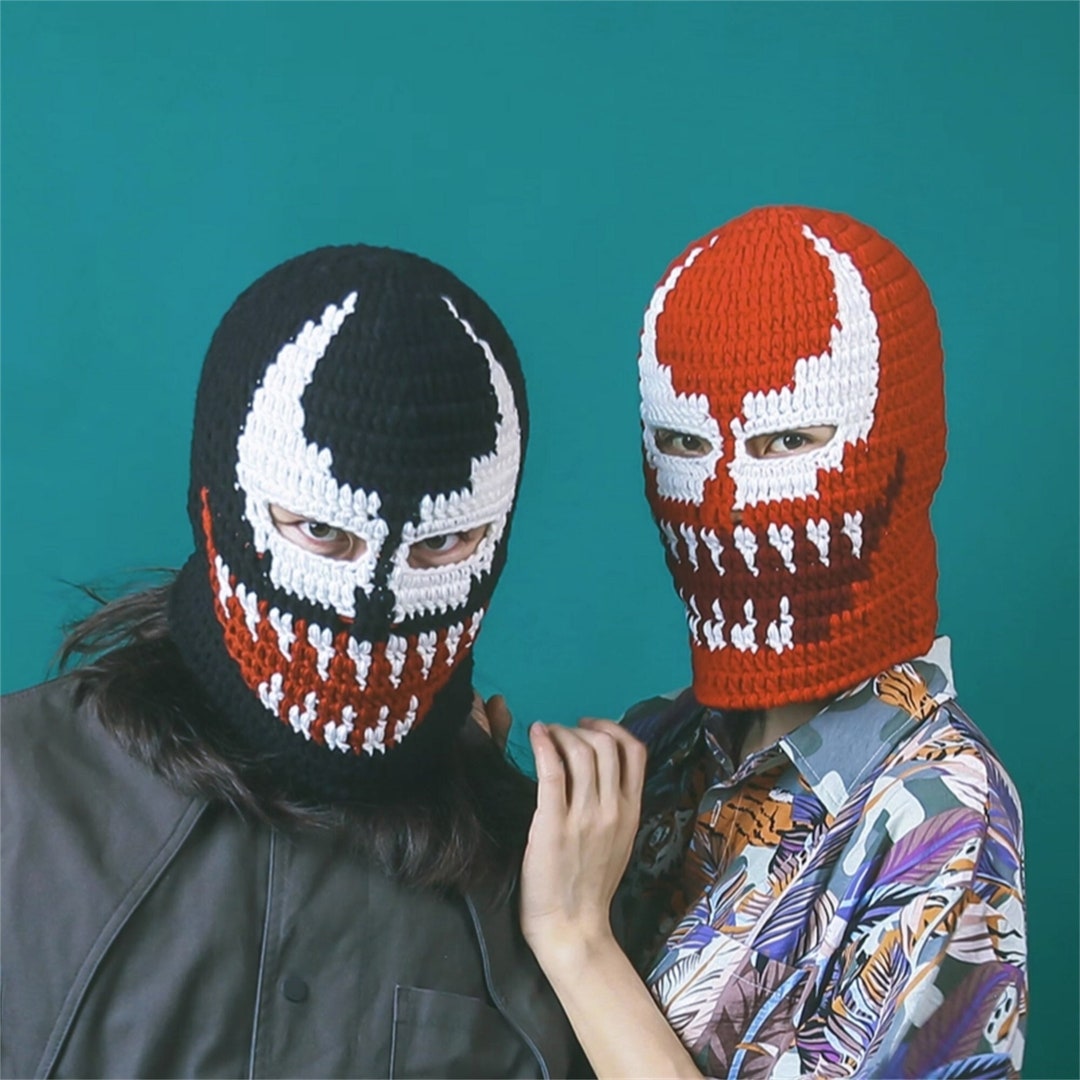 Spiderman Venom Crochet Bucket Hat Carnage Crochet Bucket - Etsy