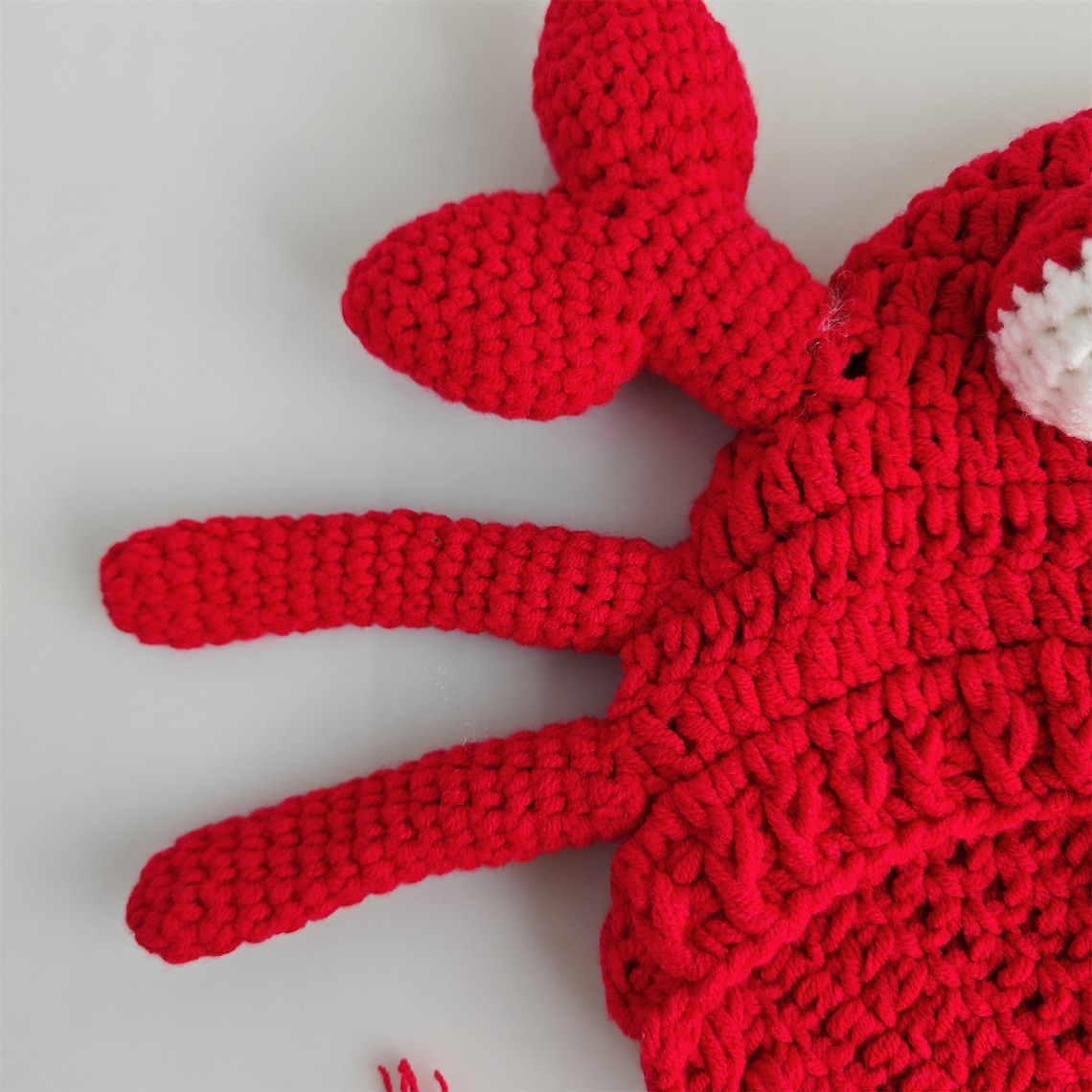 Red Crabs Crochet Bucket Hat Red Crab Wacky Custom Bucket - Etsy UK