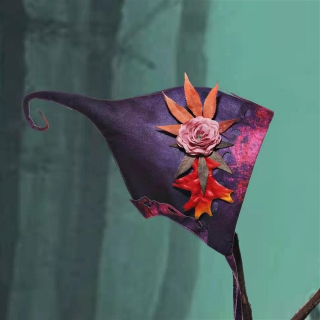 Renaissance Flipped Witch Felt Hat Customised Witch Bucket - Etsy