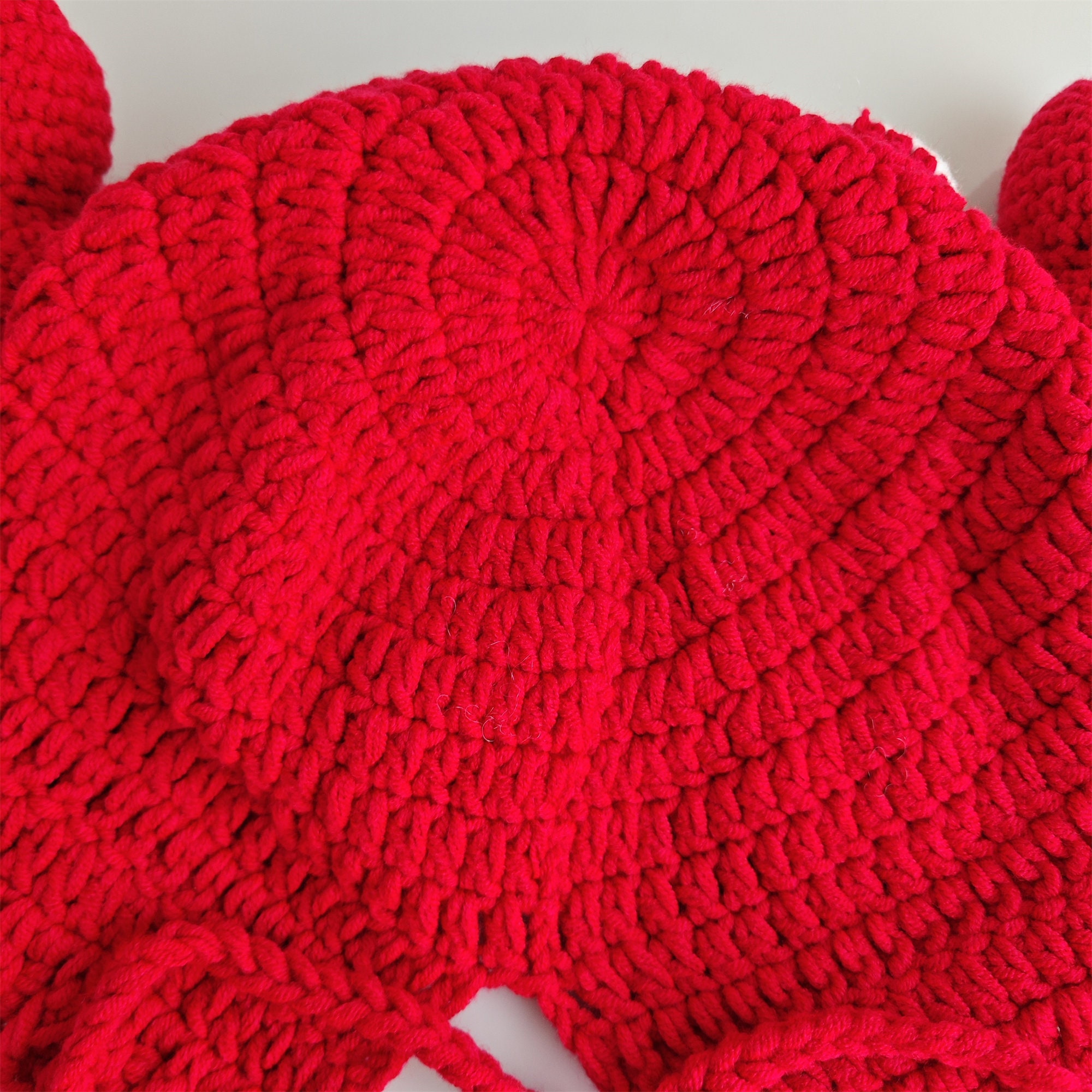Red Crabs Crochet Bucket Hat Red Crab Wacky Custom Bucket - Etsy UK