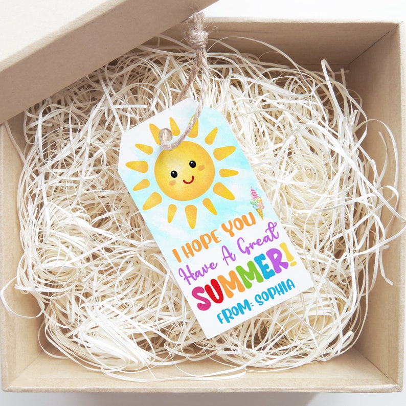 Kindergarten 2023 Grad Tags Editable End of Year Tag - Etsy