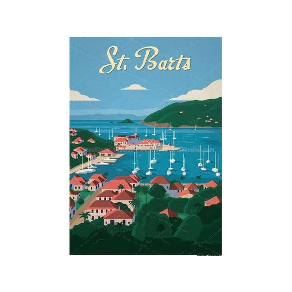 St Barts - Etsy
