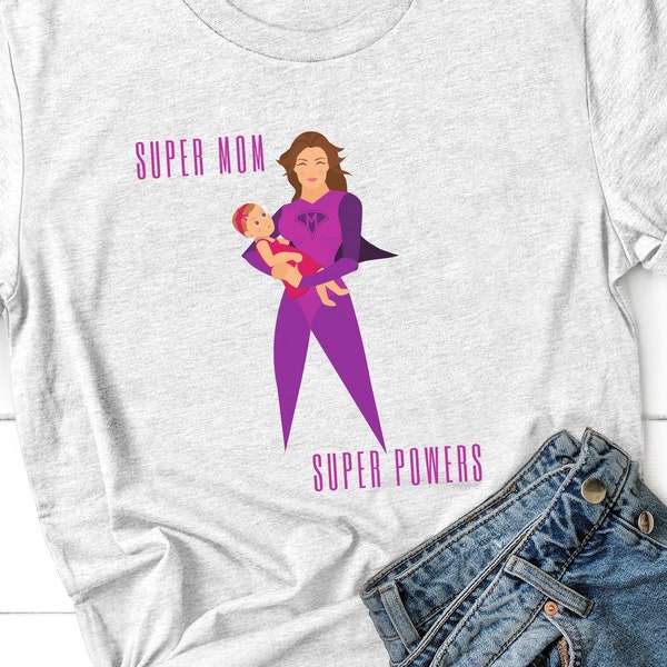 Super Mom Shirt - Etsy
