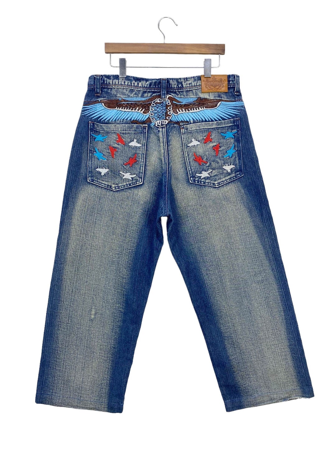 Akademiks Jeans Size W36xl25 Akademiks Baggy Denim Jeans Akademiks Hip ...