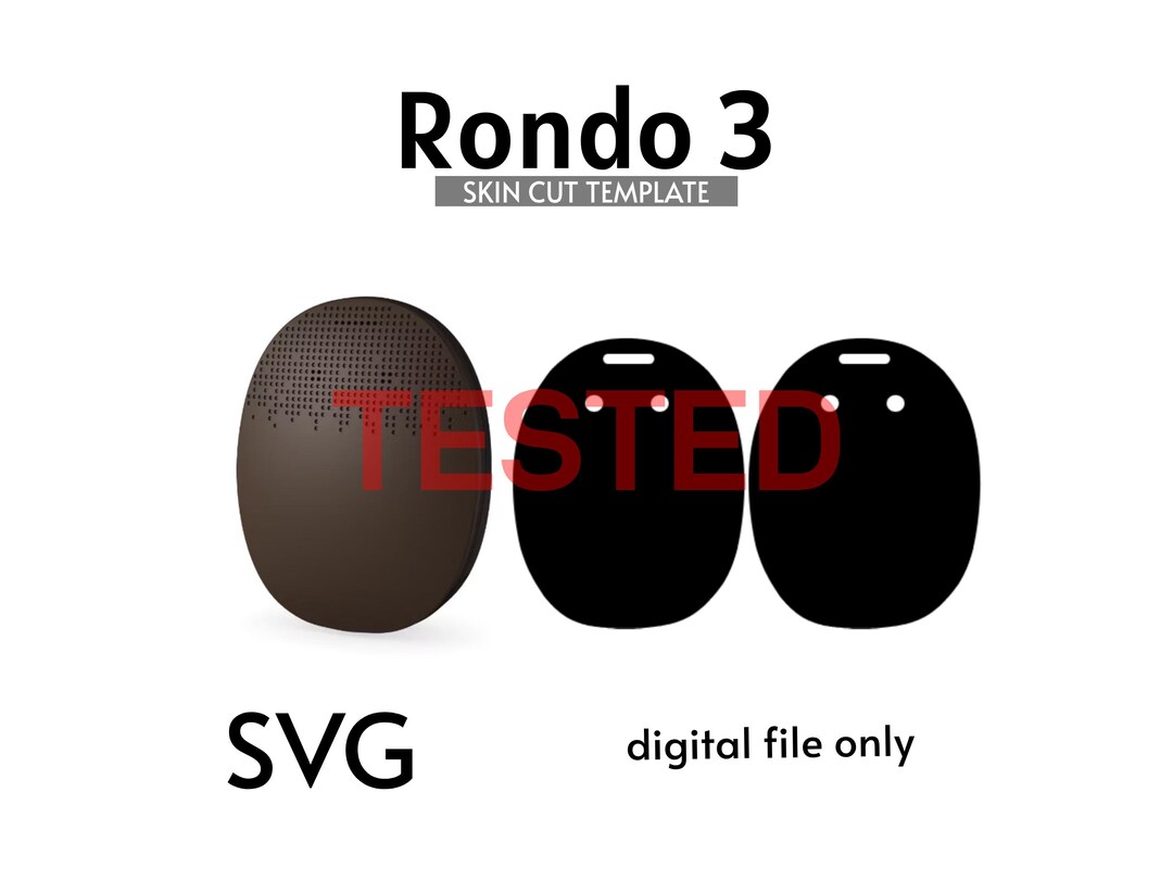 Rondo 3 Skin Template Skin Layout | Svg | Cricut, Silhouette | Decal ...