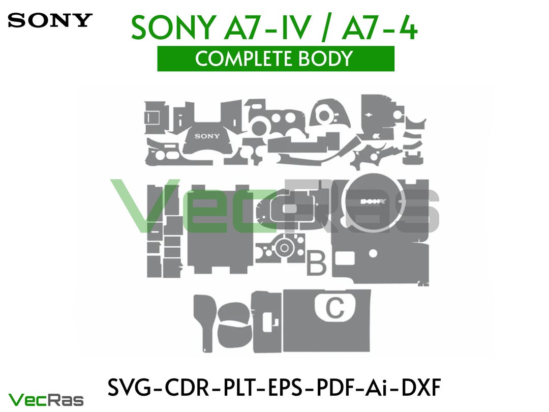 Sony A7IV Skin Template Digital Download - Etsy