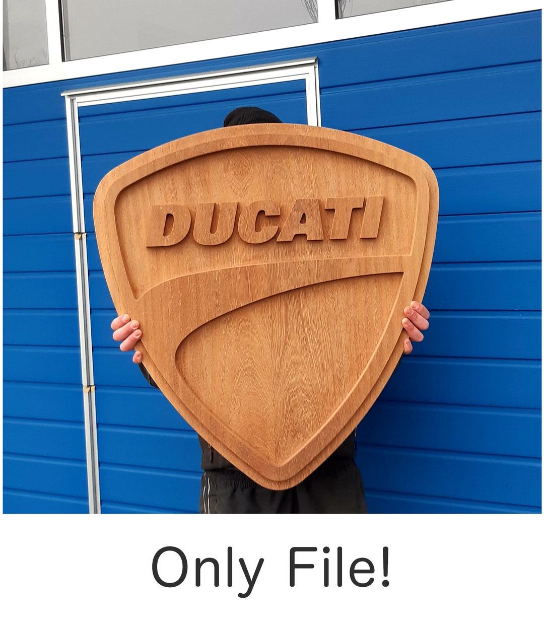 Ducati Logo File,cnc File,3d Model,stl File,step File - Etsy