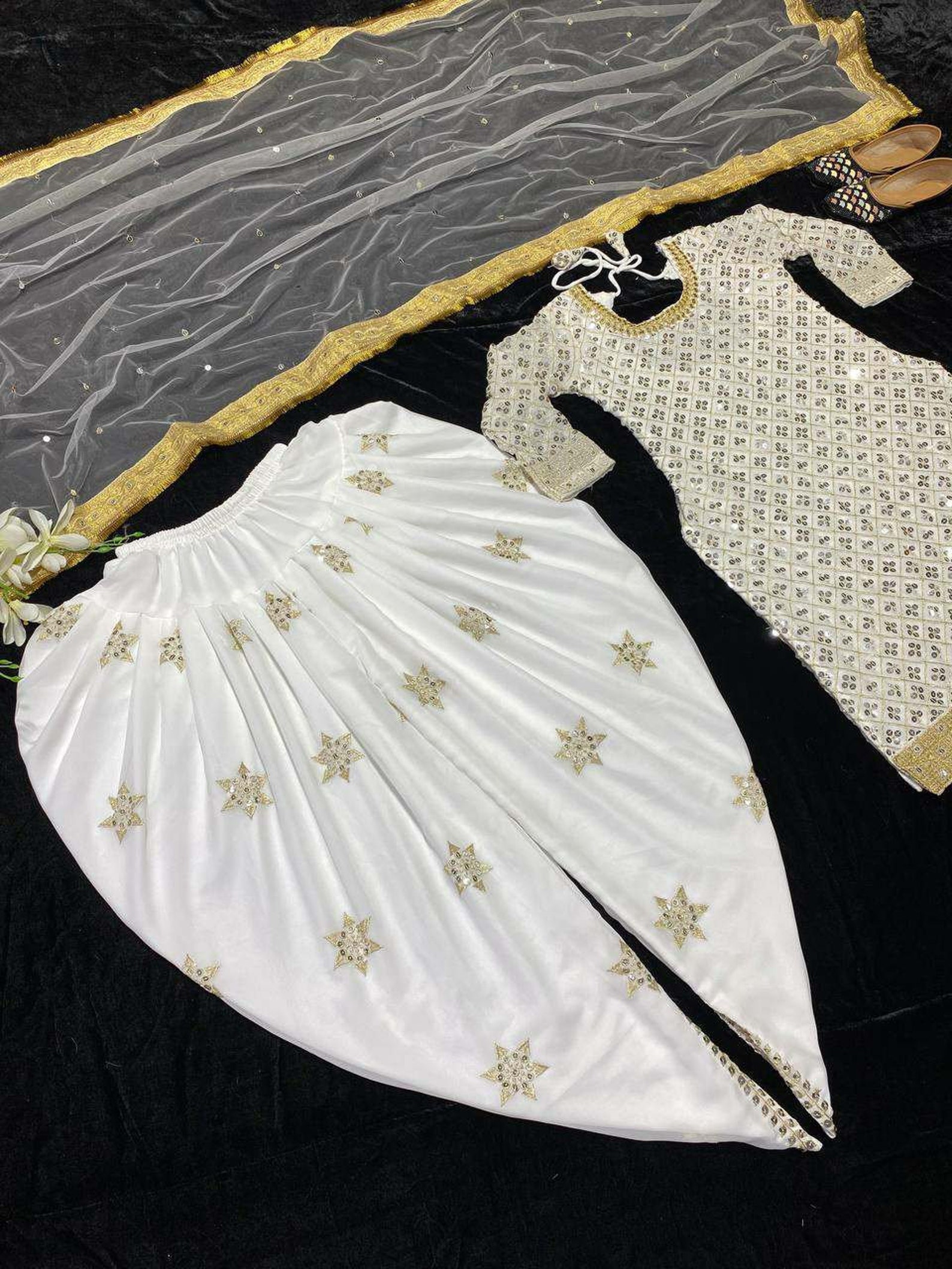 Panjabi Style Sequence Work Patiyala Suit for Women Tredional - Etsy