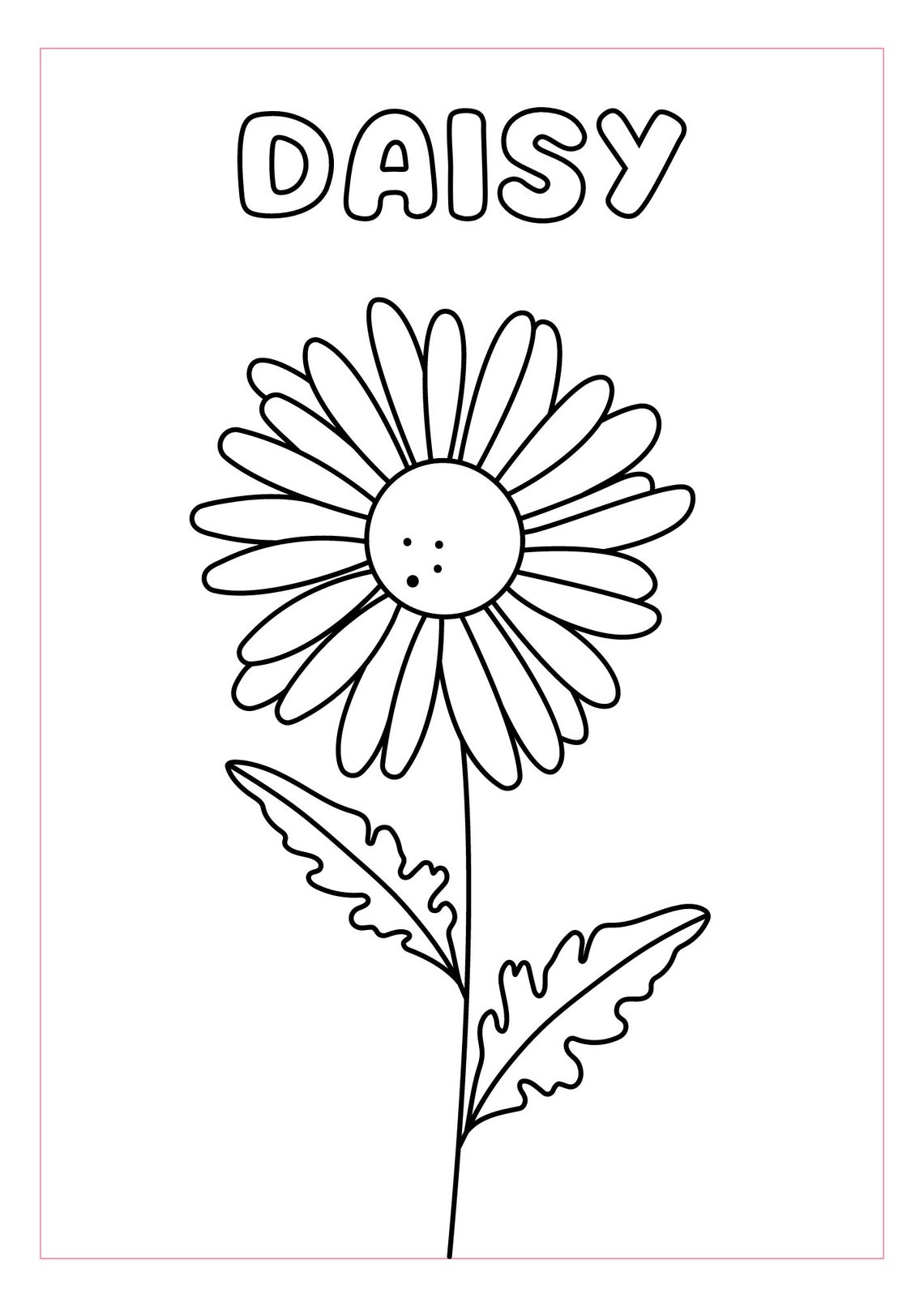25 Printable Garden of Colors: A Flower Coloring Book, Instant Download ...