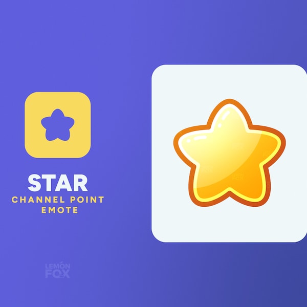 Channel Point Stars - Etsy