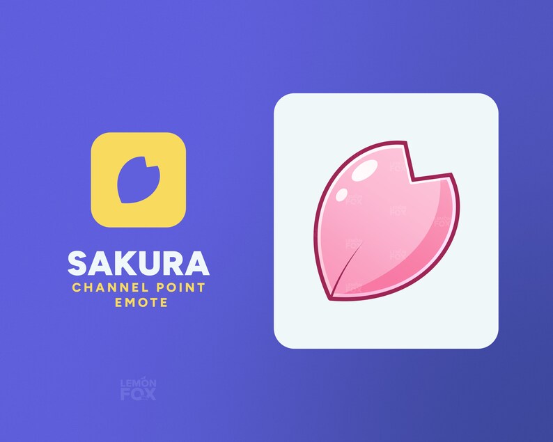 Sakura Twitch Channel Point Cherry Blossom Channel Point Kawaii Sakura ...