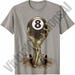 8 Ball Zombie Hand PNG , Spooky 8 Ball Pool PNG Sublimation Design ...