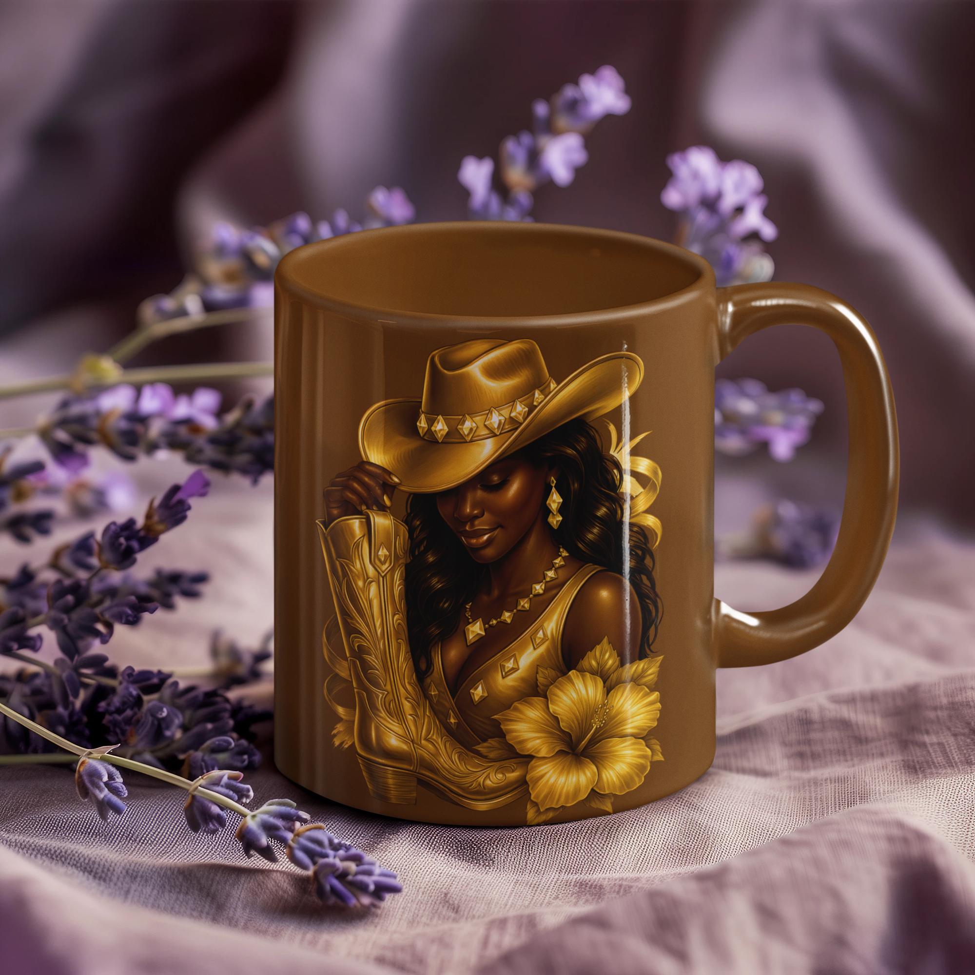 Gold Cowgirl Png, Glam Western Png, Black Cowgirl Sublimation, Western ...