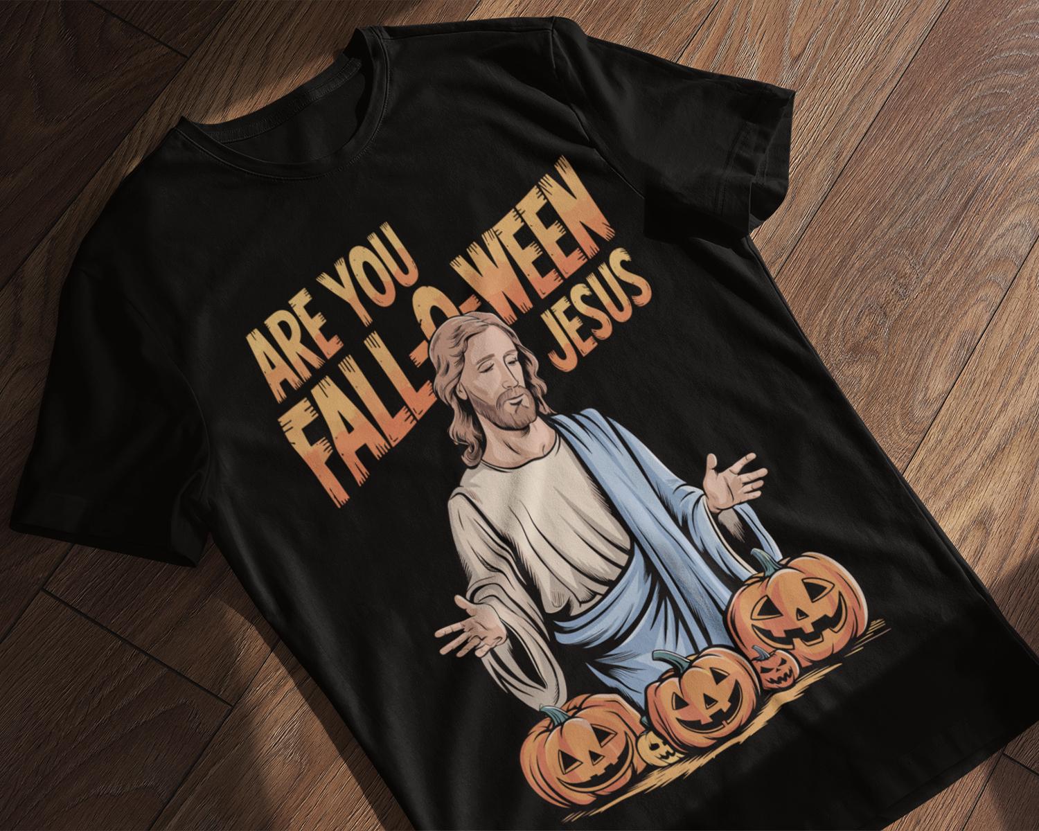 Are You Fall-o-ween Jesus Png, Halloween Jesus Png Sublimation Design ...