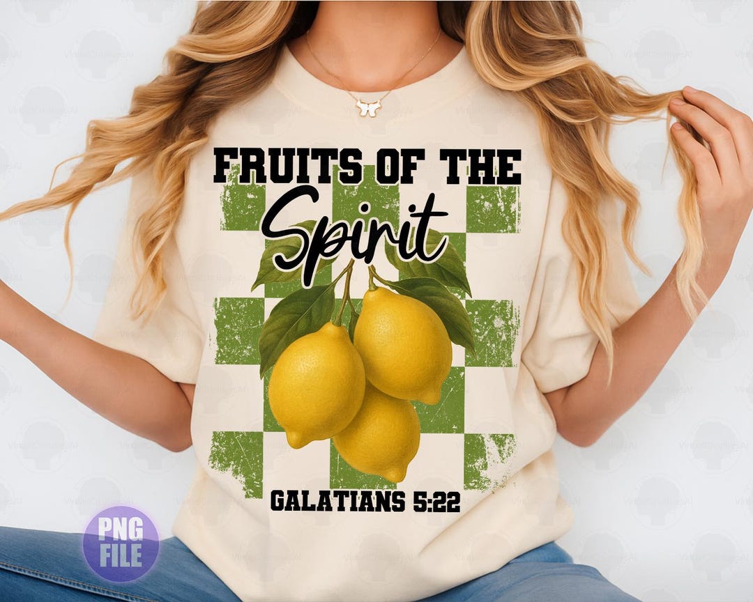 Fruits of the Spirit Lemons Png, Sublimation, Hanging Lemons Png, Bible ...