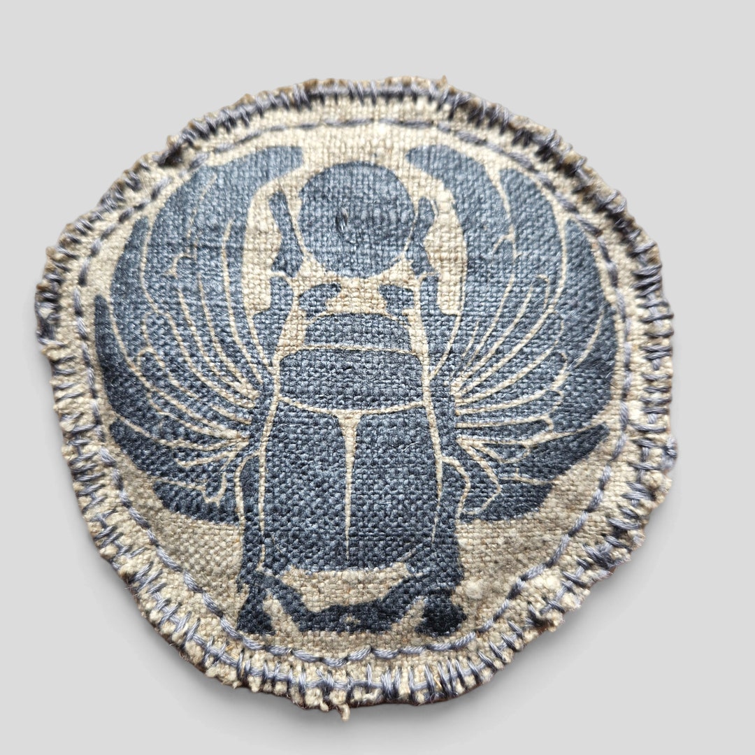 Good Luck Scarab Pin. Khepri Scarab Beetle Brooch. Egyptian Beetle ...