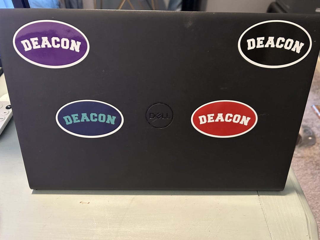 4 Deacon Stickers, Removable Laptop or Cup Decal, Clergy Stickers - Etsy