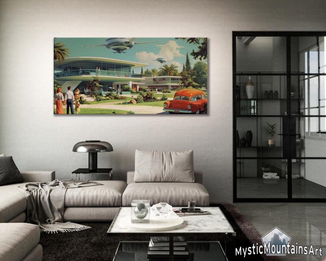 Fantasy Canvas 15, Fallout Picture, Portrait Digital Print, Cyberpunk ...