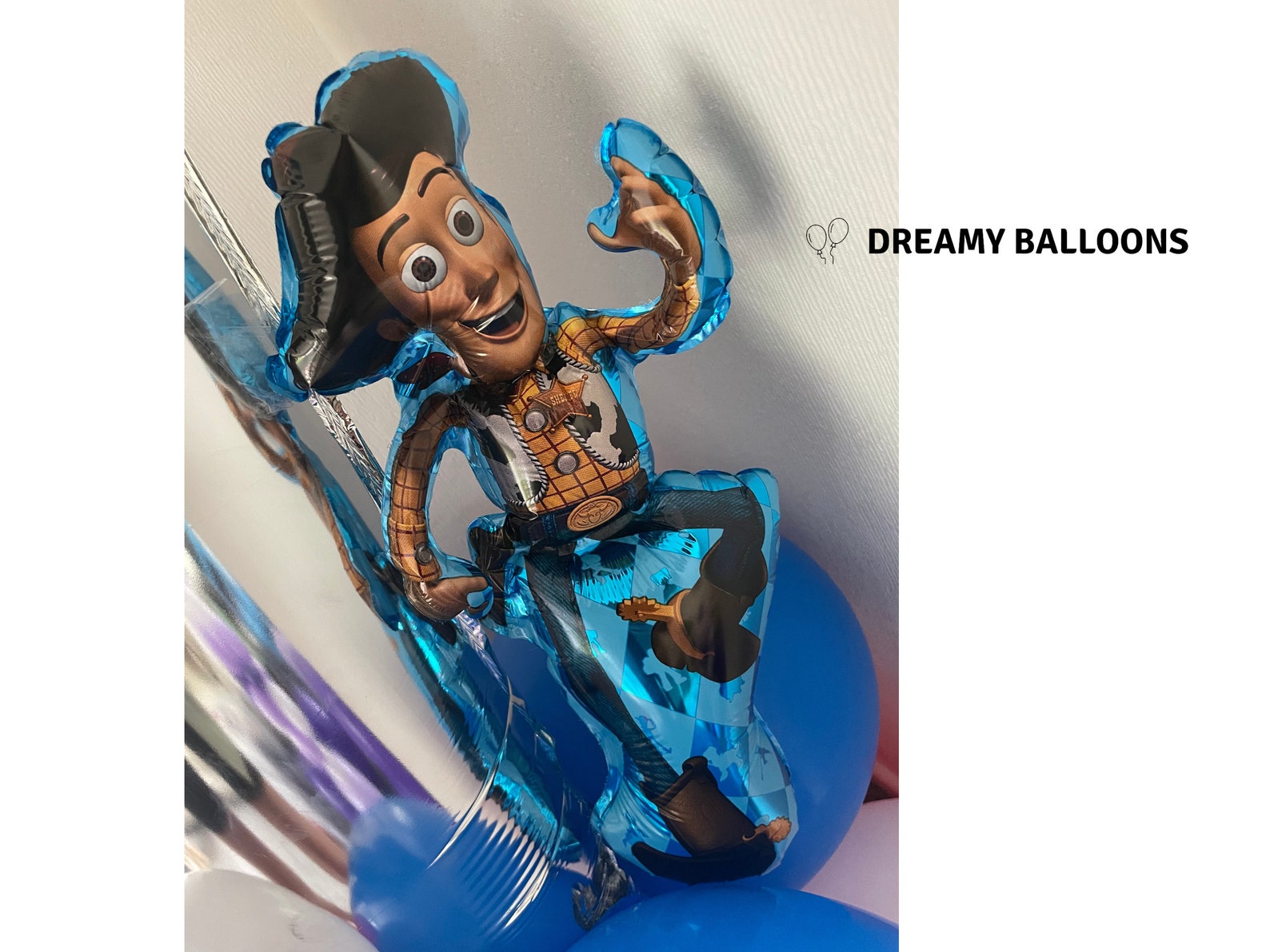 Large DIY Toy Story Balloon Stack, DIY Balloon Stack, Toy Story Stack ...