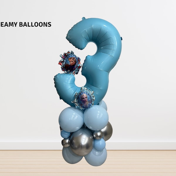 Frozen Balloons - Etsy UK