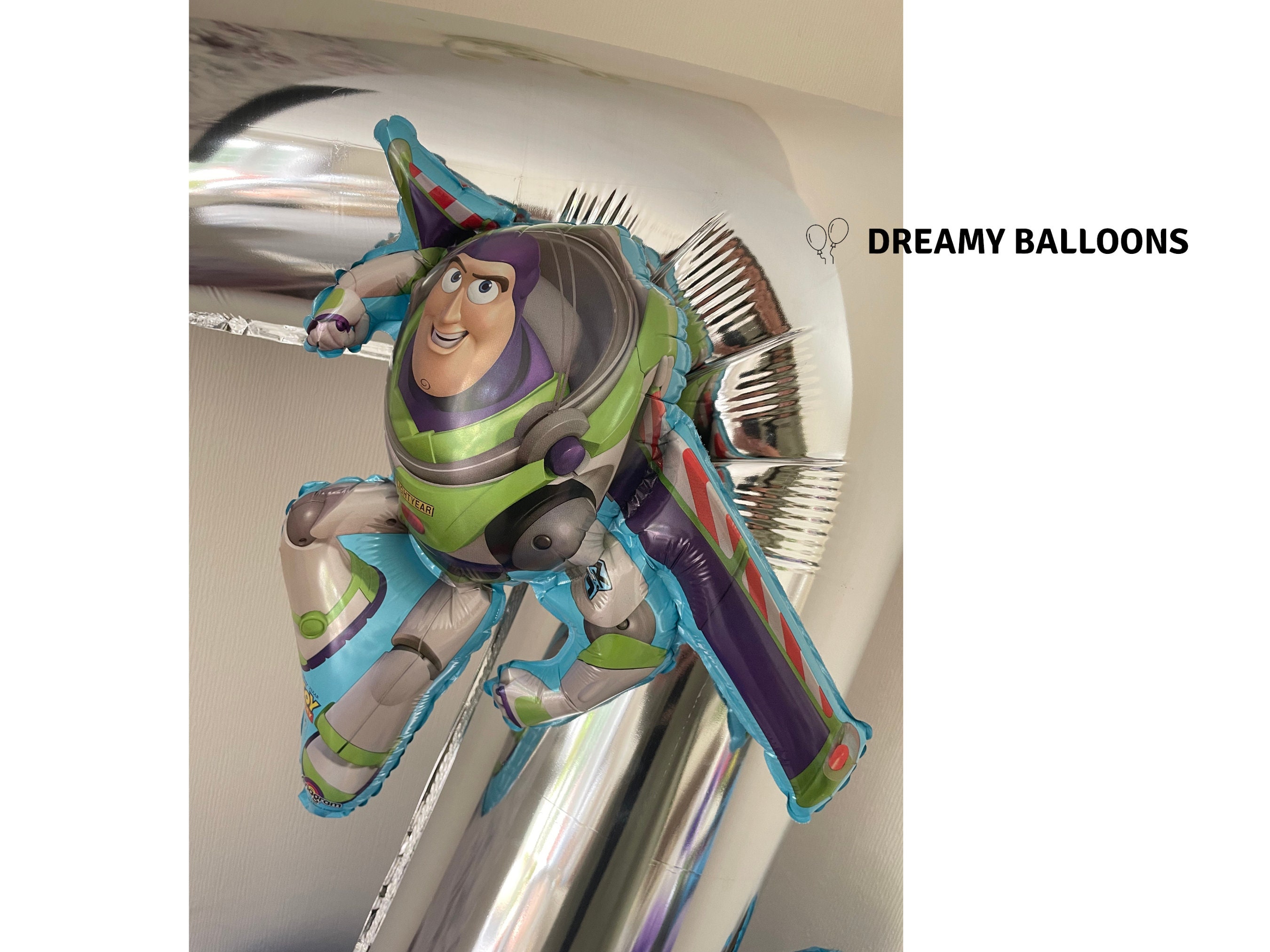 Large DIY Toy Story Balloon Stack, DIY Balloon Stack, Toy Story Stack ...