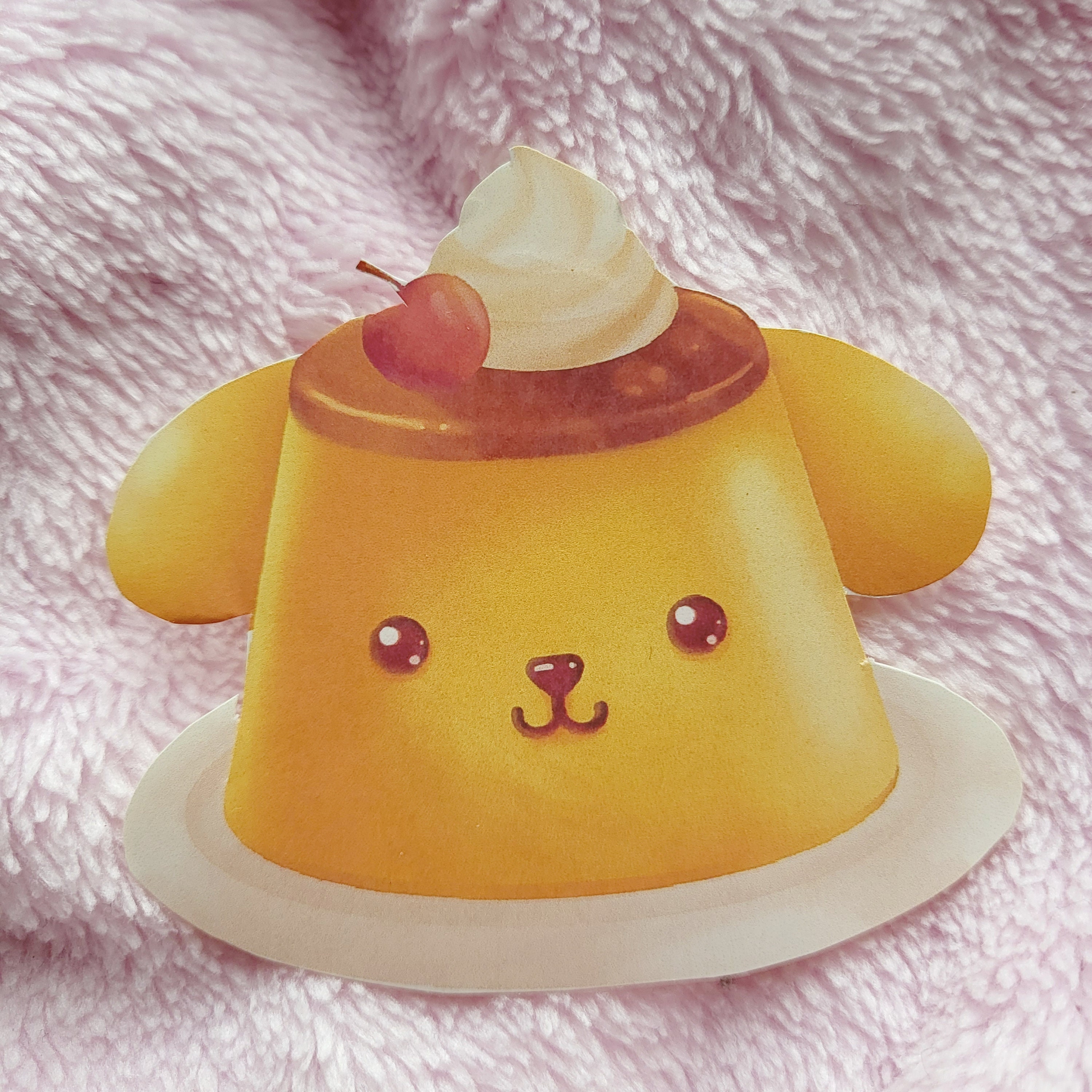 Cute Purin Pudding Sticker - Etsy