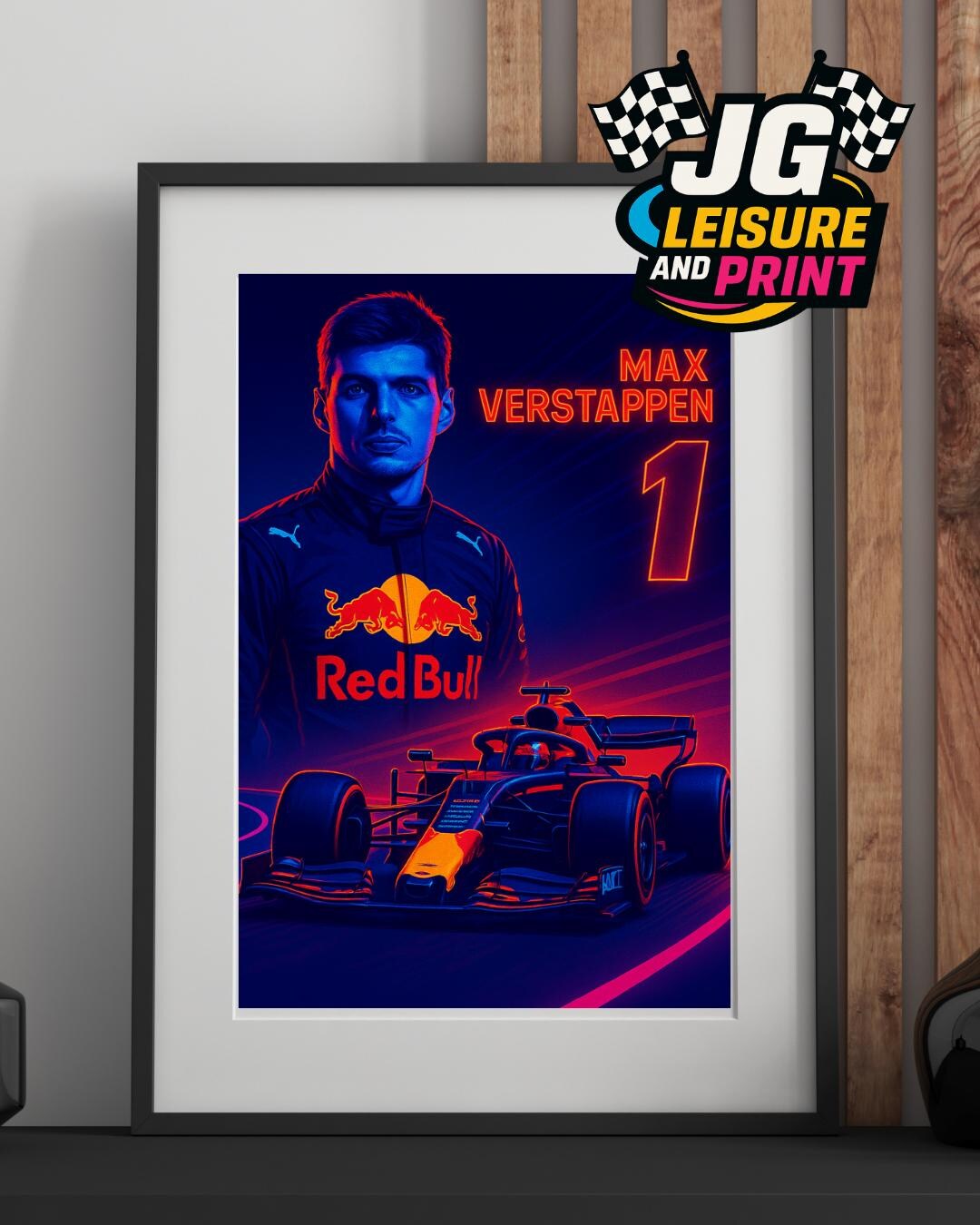 Max Verstappen Formula 1 Portrait: A4 Motorsport Art Print - Etsy
