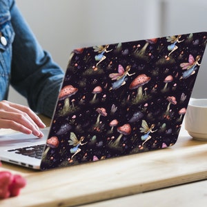 Fairies Digital Paper - Dark Fairycore Seamless Pattern File - Instant ...