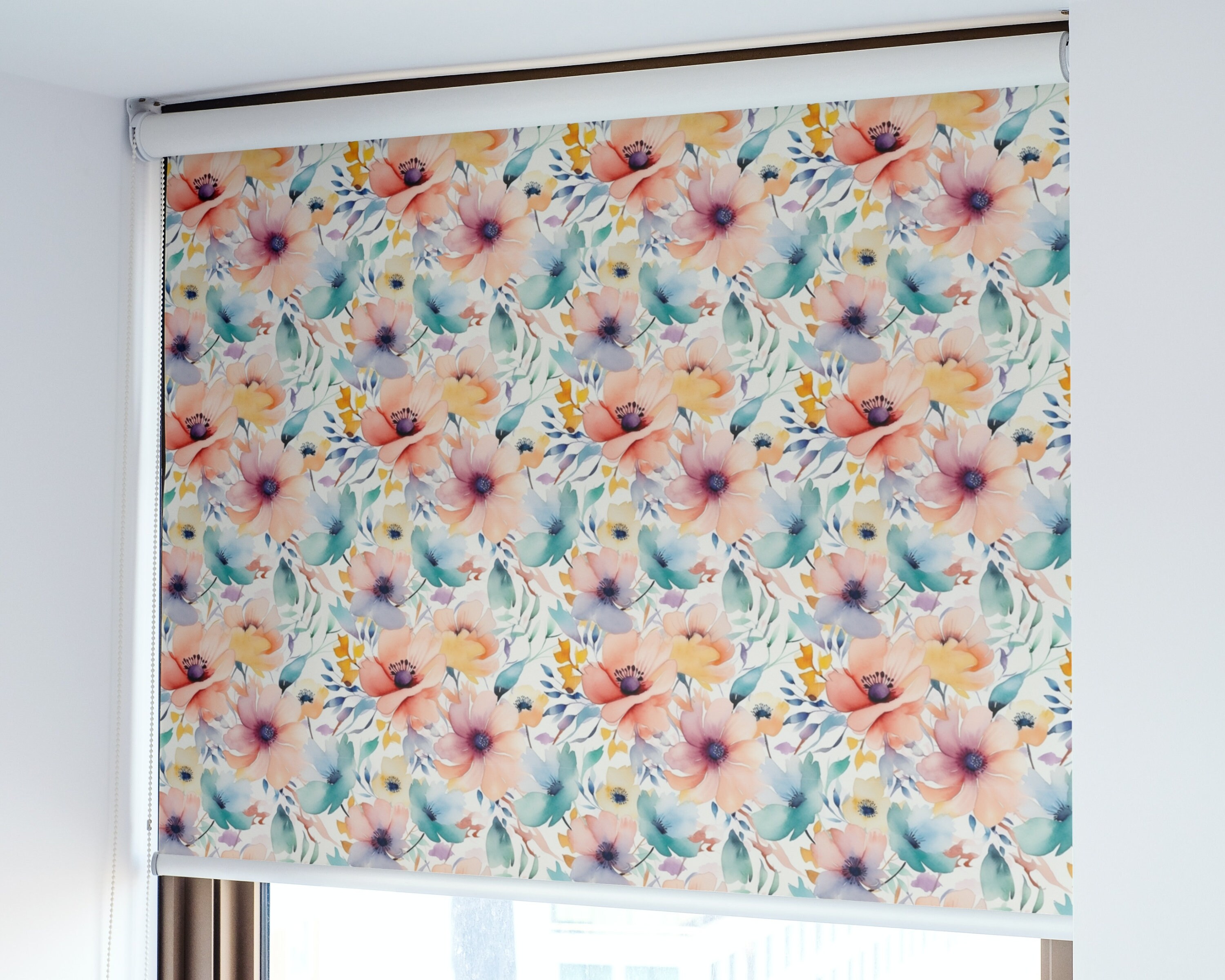 Pastel Watercolor Flowers Digital Paper Soft Summer Florals - Etsy