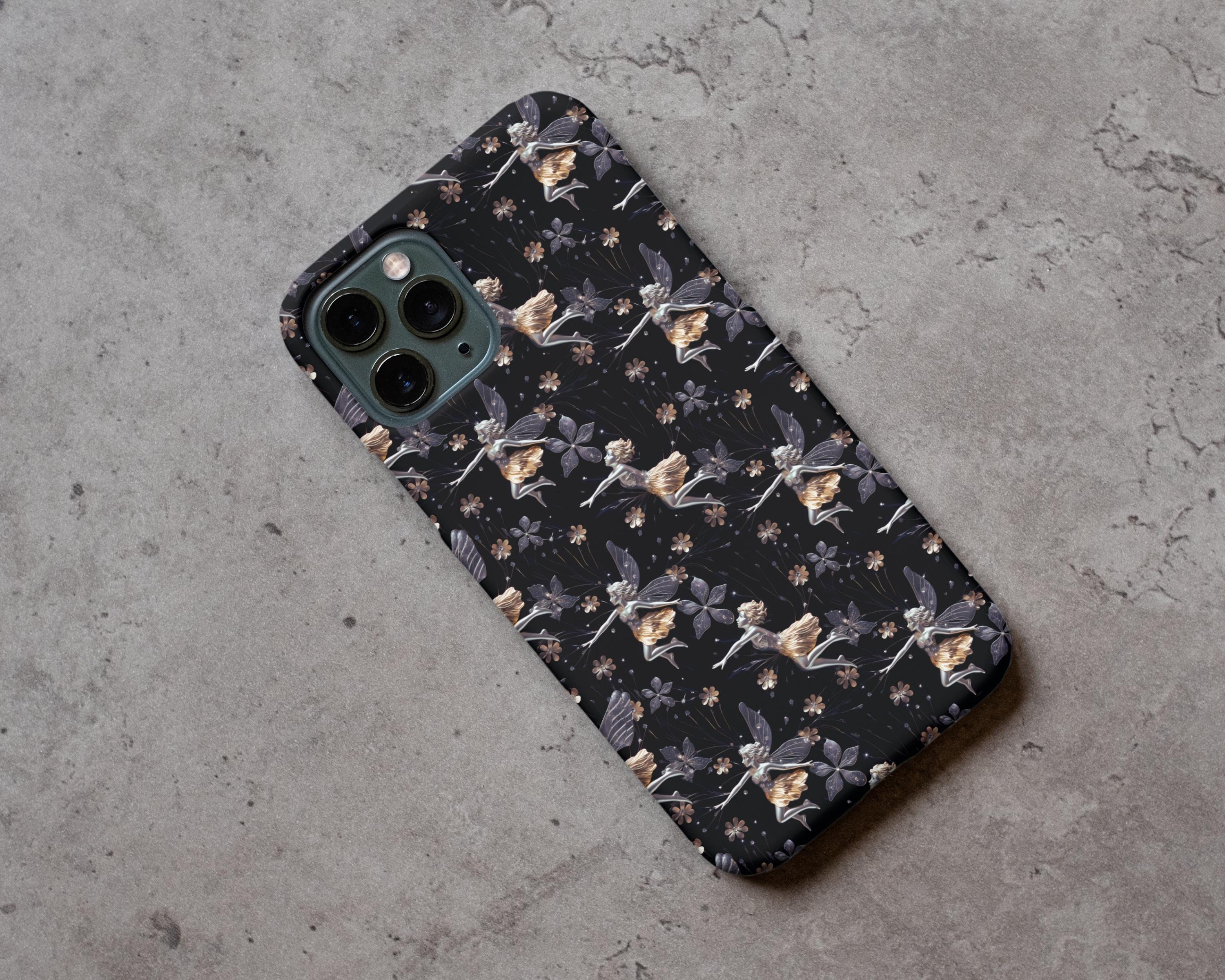 Fairycore Digital Pattern Paper Fairies in Luxury Metallics Seamless ...