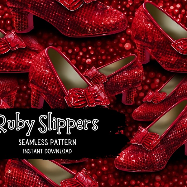 Ruby Slippers - Etsy