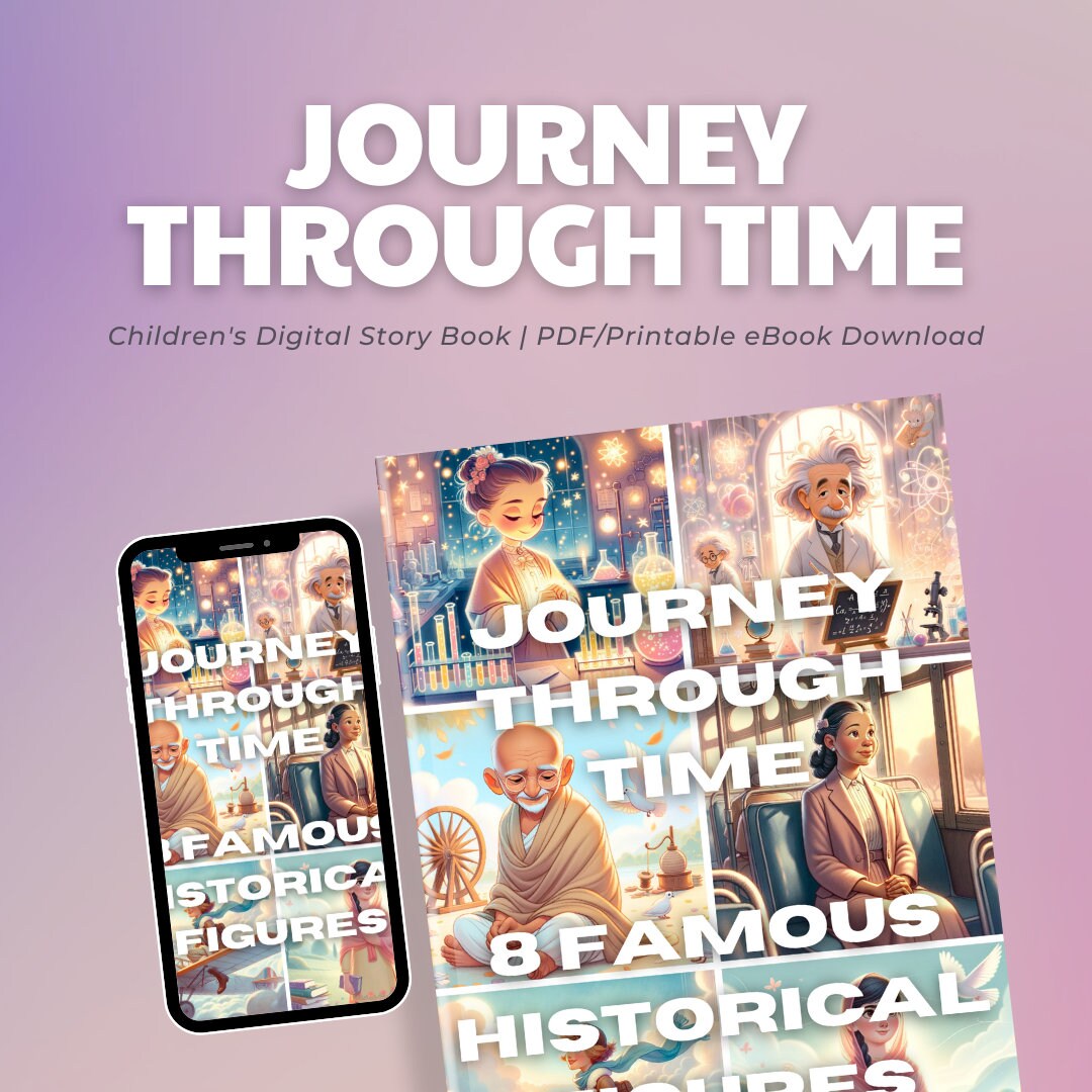 Journey Through Time: Stories of 8 Famous Historical Figures | Children ...