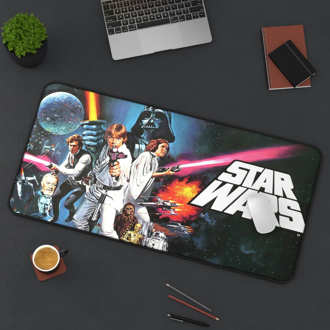 Star Wars Mousepad 3 Sizes Gaming Desk Mat Custom - Etsy
