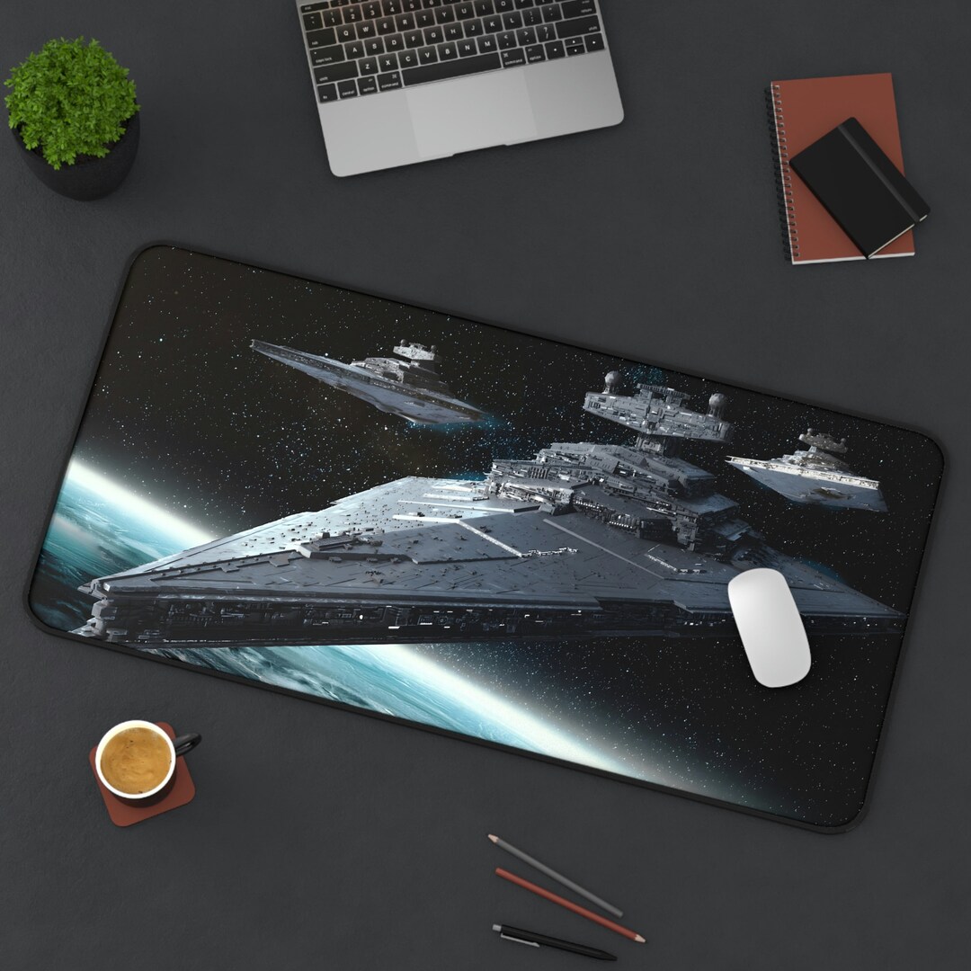 Star Destroyer Mousepad 3 Sizes Gaming Desk Mat Custom Keyboard Mat ...
