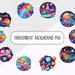 Outer Space Digital Stickers FREE Commercial Use Space Stickers Planets ...