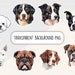 Dog Breeds Digital Stickers Dog Breeds Sticker Set Dog Breeds Printable ...