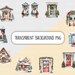 Watercolor Christmas Clipart Bundle Commercially FREE Printable ...