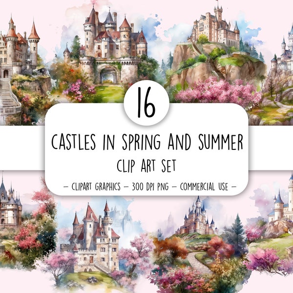 Castle Graphics - Etsy