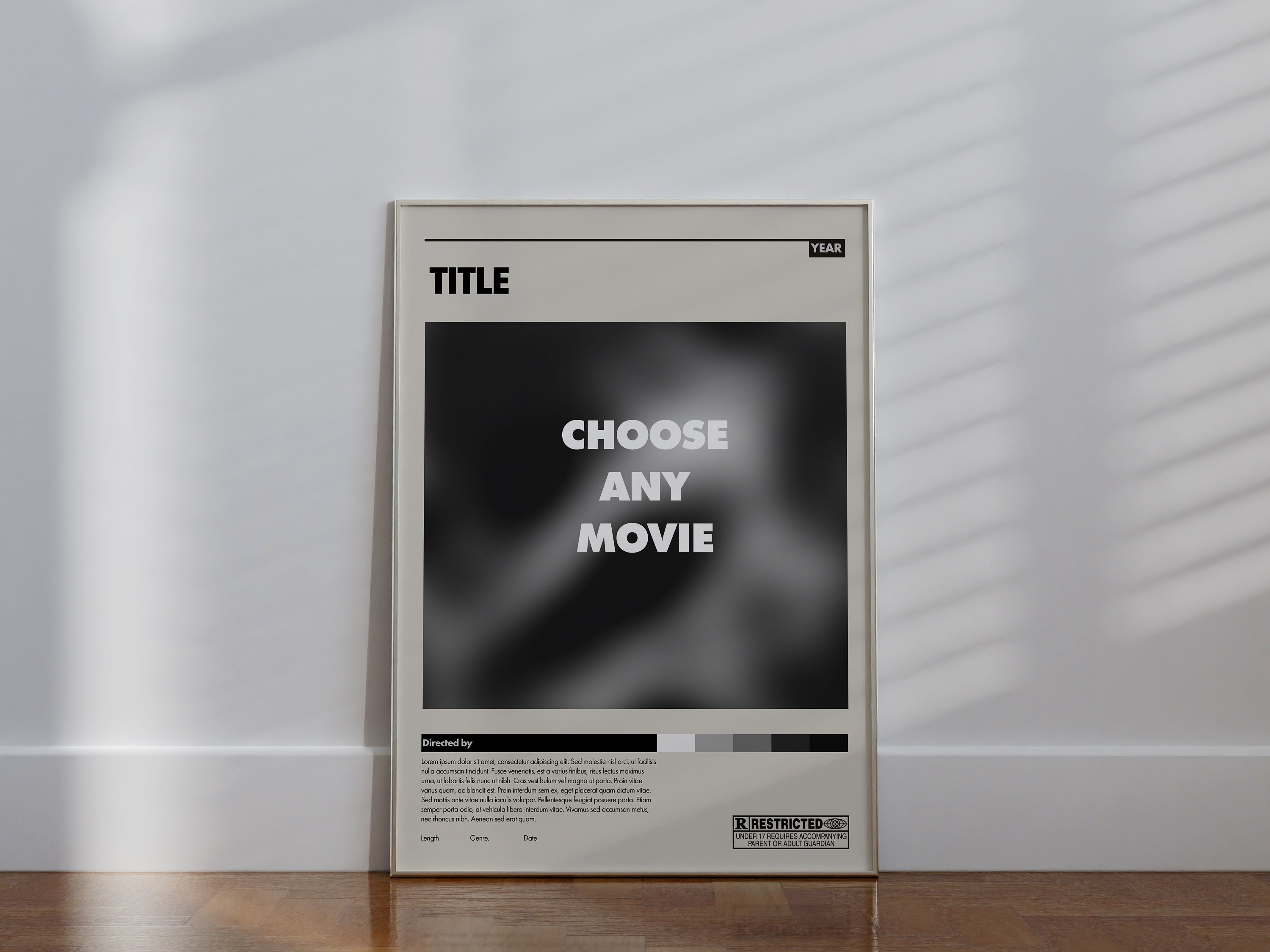 Custom Movie Poster | Personalized Movie Poster | Home Decor | Wall Art ...