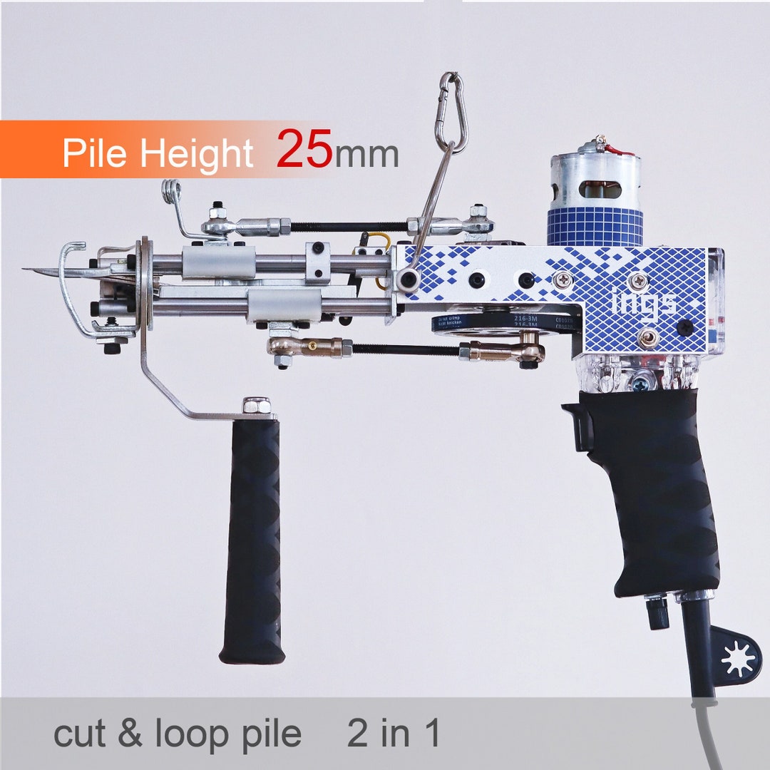 Handmade Tufting Gun Pile Height 25mm Tufting Machine Rug Maker Tool ...