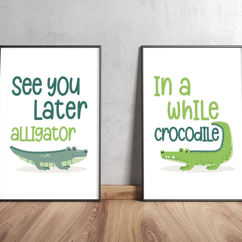 See You Later Alligator - Etsy