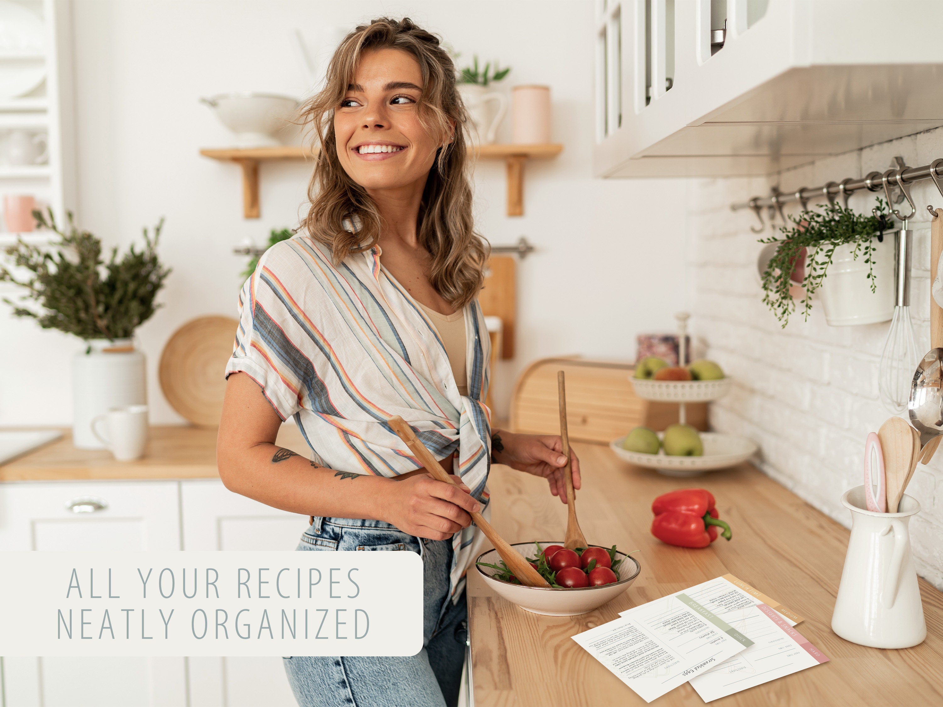 Minimal Recipe Card Template Instant Download Printable Recipe Card ...