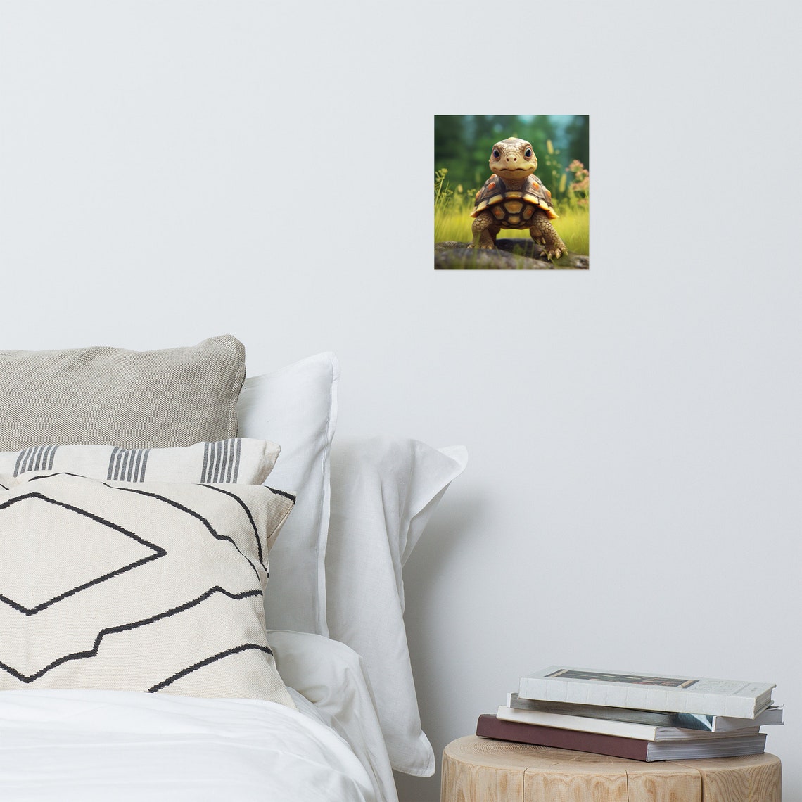 Cute Baby Turtle Poster - Etsy