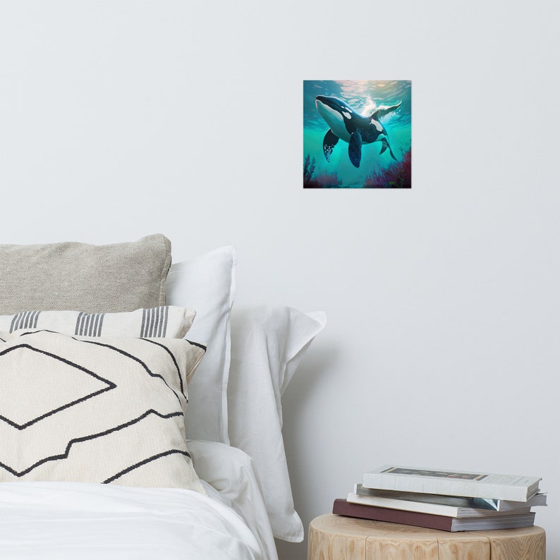 Orca Poster - Etsy